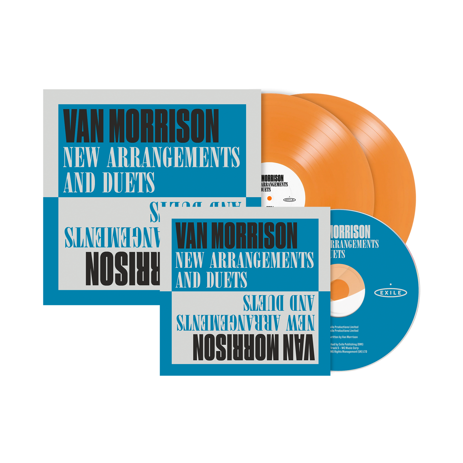 New Arrangements And Duets: Limited Orange Vinyl LP + CD - Van Morrison UK